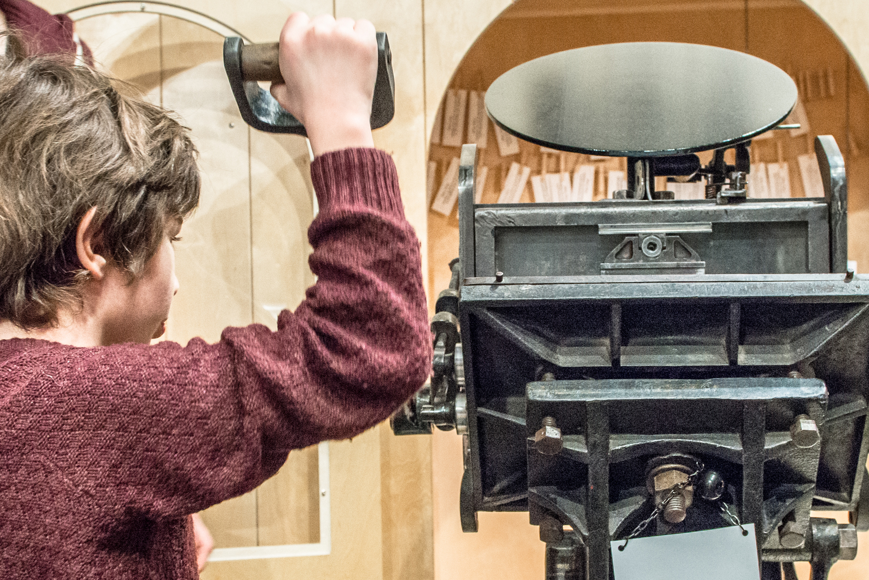 Workshop "Engraving and the old-fashioned printing press" | Chillon