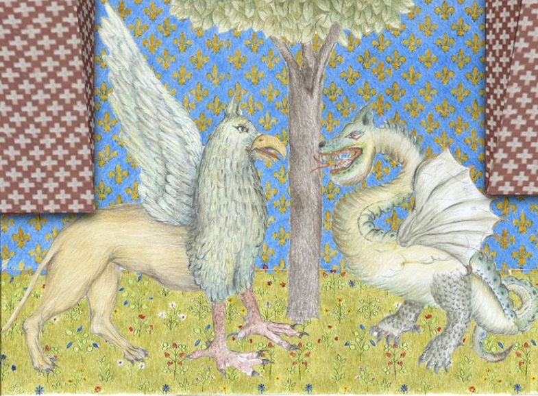 The griffin of Chillon Castle | Chillon